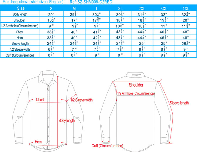 Hem Width Of Shirt Size Chart / Tops / Kaffetech T Shirt Outerboro
