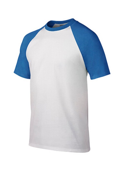 Stock contrast color raglan sleeve t-shirt tailor made contrast color ...