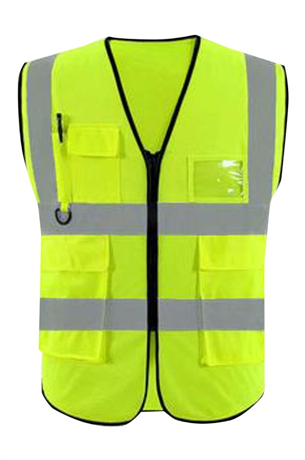 Customized Zipper Reflective Vest Order online to order large-capacity ...