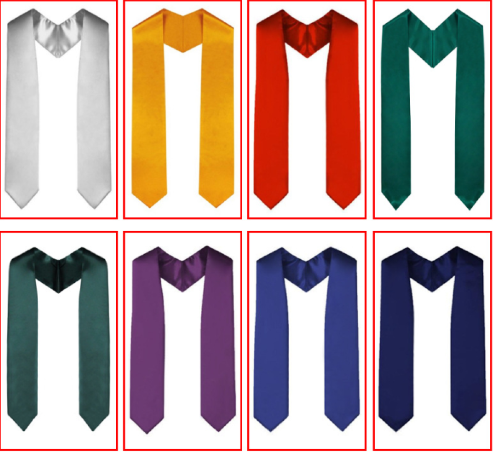 Customized new embroidered graduation satin ribbon Customized ...