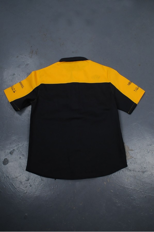 Design Short Sleeve Industrial Uniforms Custom Contrast Short Sleeve ...