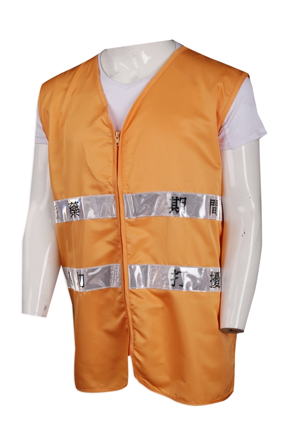 Supply zipper reflective vest jacket 100%polyester Pharmacist Medical ...