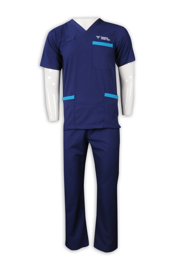custom-made clinic uniform suit male supervisor medical care staff ...