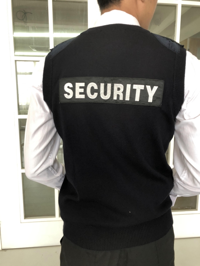 Security design shoulder epaulette sweater customized uniform security ...
