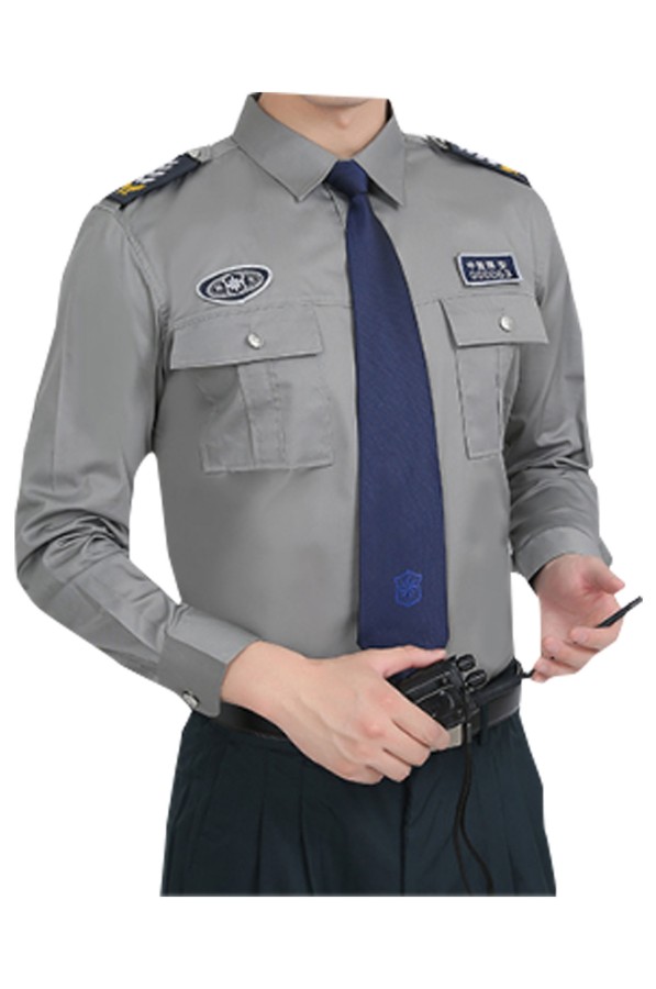 High quality cotton blue guard suit long sleeve overalls shirt property ...