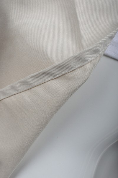 Design khaki apron fast food kitchen waiter apron custom made