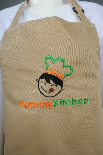 custom-made apron design embroidery logo apron social enterprise ...