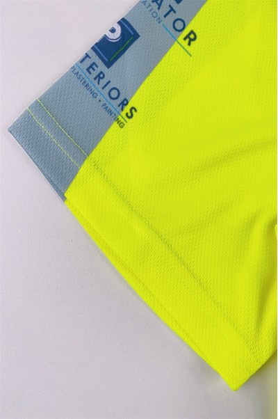 Bulk Order Fluorescent Yellow Short Sleeve Reflective Polo Shirt ...