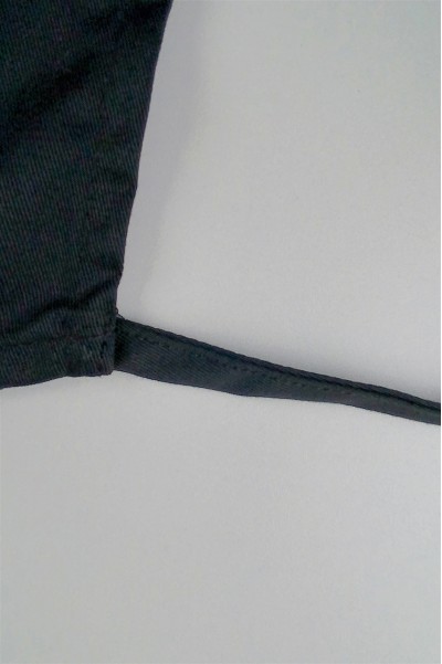 Order large quantities of black halter neck aprons, makeup counter ...