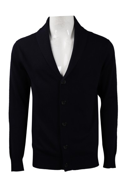 custom-made black open chest V-neck jacket 2/32s100 cotton 420G cold ...