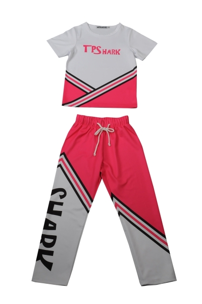 CH202 Sample custom men's cheerleading uniform design split suit ...