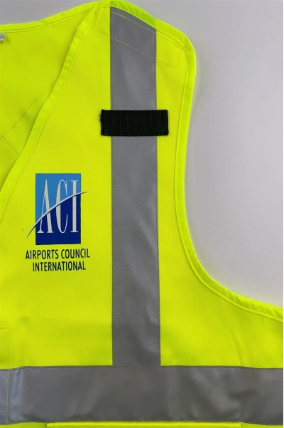 Customized Fluorescent Yellow Reflective Vest Customized Reflective ...