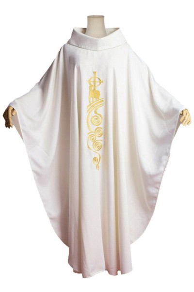Customized Halloween priest costume embroidery Order Chasuble clergy ...