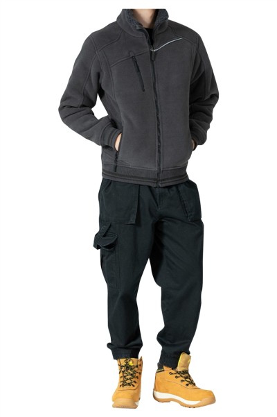 Customized Polar Fleece Cold-proof Clothes Customized Enterprise Collar ...