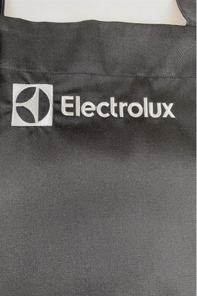 Customized black halterneck apron, electrical appliance sales apron ...