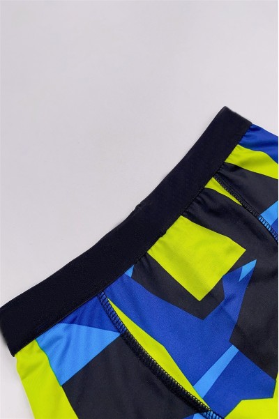 Customized fully printed men's boxer briefs with elastic band tops ...