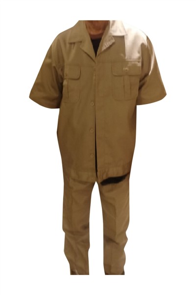 Customized hotel engineering uniform design khaki men's engineering ...