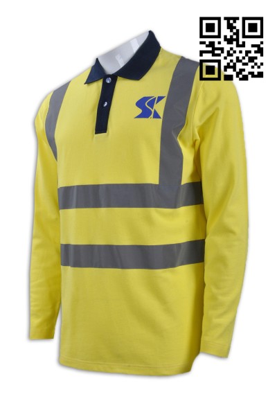 Customized industrial uniform manufacturing long sleeve reflective ...