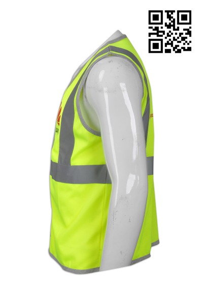 Manufacturing industrial uniform custom reflective industrial vest ...