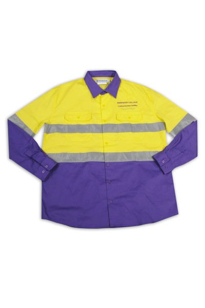 Making color matching long-sleeved industrial uniforms Reflective ...