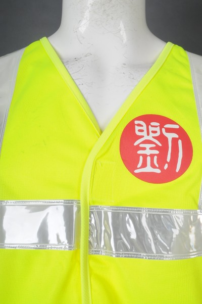 custom reflective industrial vest 100% polyester industrial uniform ...