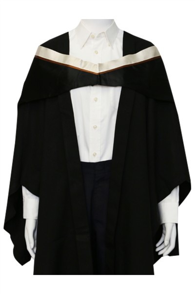 Design silver white and black graduation robe shawl Customized double ...