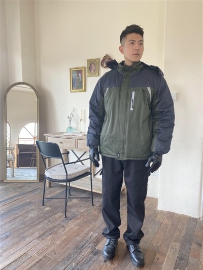 Design winter cold-proof work clothes Order men's outdoor work high ...