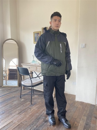 Design winter cold-proof work clothes Order men's outdoor work high ...