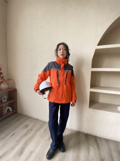 Design winter work clothes with reflective strips and fleece staff ...