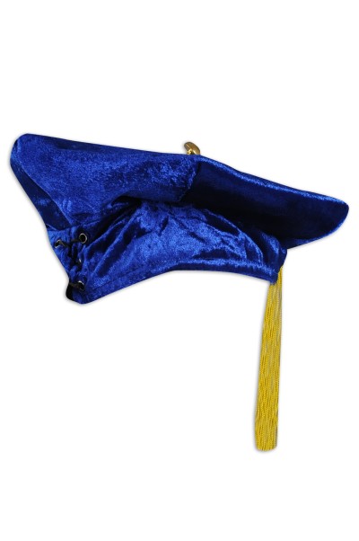 custom PhD graduated cap hex cap lining velvet hexagonal graduation cap ...