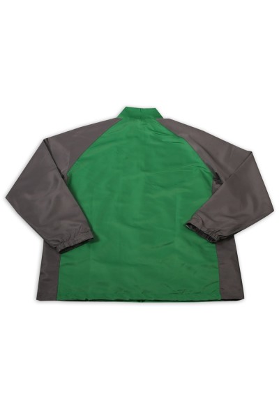 made contrast color jacket, Velcro cuffs, property management service ...