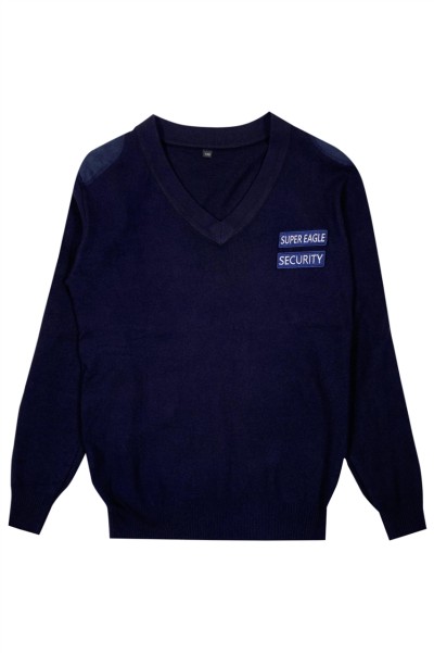 Large quantity customization of long-sleeved sweater security uniform ...