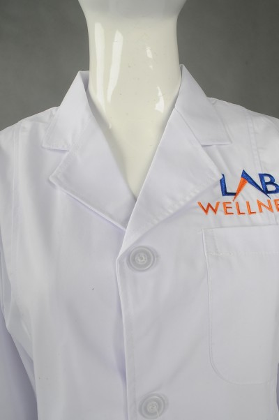 Sample custom-made clinic uniform style Printed long-sleeved doctor's ...