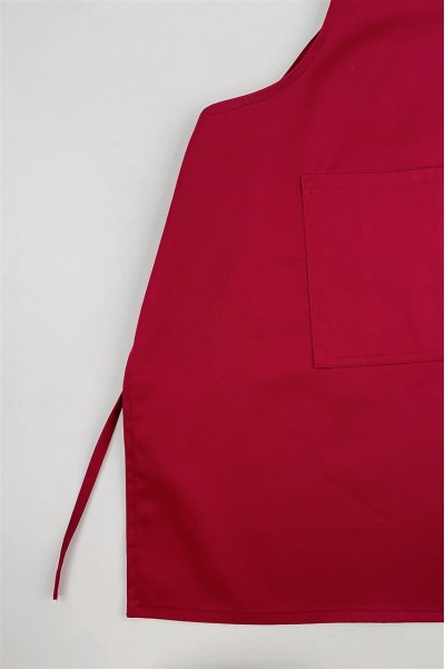 Online order custom-made red apron H-shaped apron design Catering apron ...