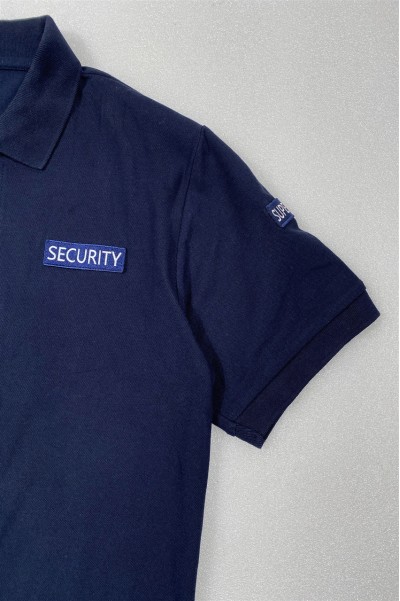 Order short-sleeved security guard short-sleeved Polo uniform, shopping ...