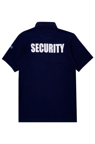 Order short-sleeved security guard short-sleeved Polo uniform, shopping ...