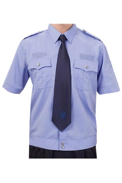 SKSU008 A large number of customized security uniforms Design short ...