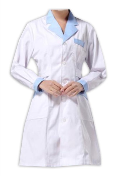 custom-made long-sleeved doctor robe design lapel laboratory pharmacy ...