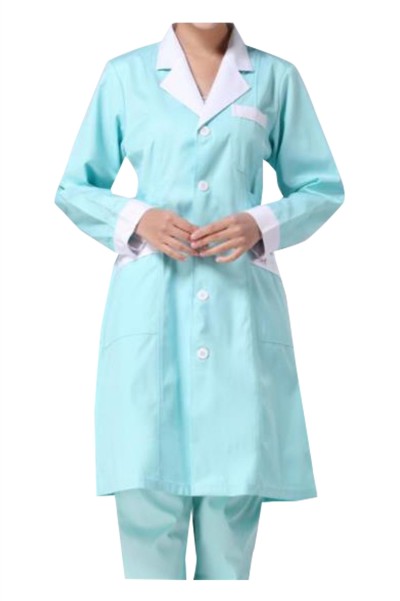 custom-made long-sleeved doctor robe design lapel laboratory pharmacy ...