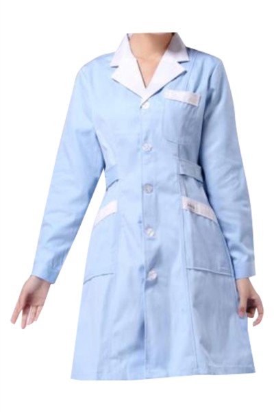 custom-made long-sleeved doctor robe design lapel laboratory pharmacy ...
