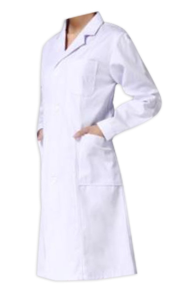 custom-made long-sleeved doctor robe design lapel laboratory pharmacy ...
