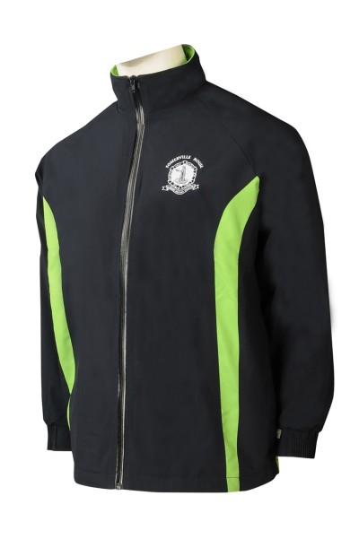 zipper windbreaker uniforms custom LOGO embroidery personalized mosaic ...