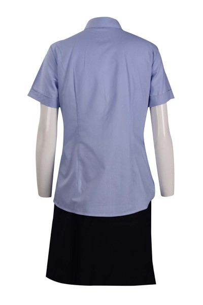 Customized Women's Work Uniform Set Macao Environmental Protection ...