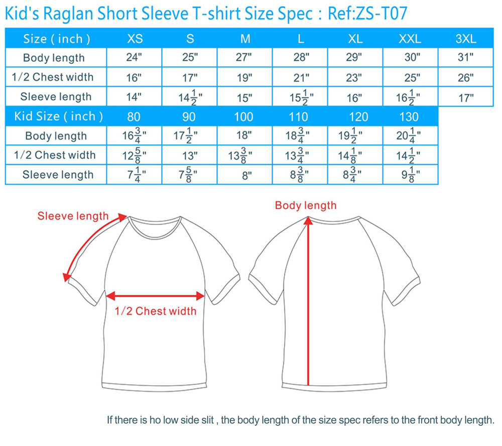 T shirt Size T Shirt Standard Size Custom T Shirt Size Chart Mens